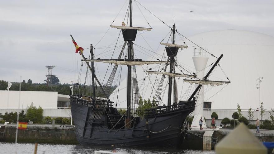 El barco de Magallanes recala en avilés