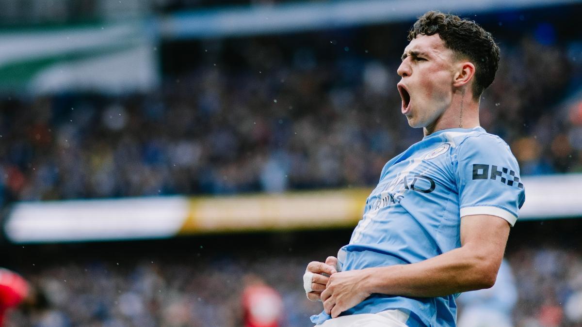 Phil Foden y Erling Haaland tiñen Mánchester de 'skyblue'
