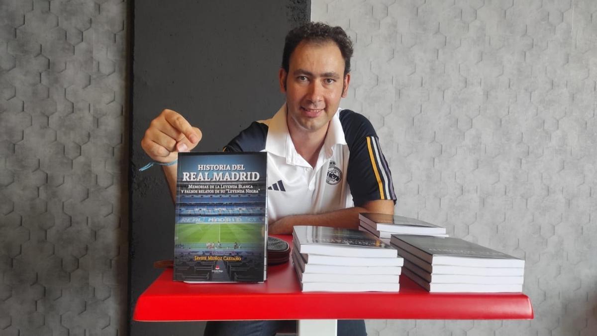 Javier Muñoz, de Plasencia, dedica un libro al Real Madrid