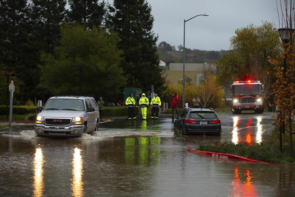 Las lluvias causan importantes inundaciones en California