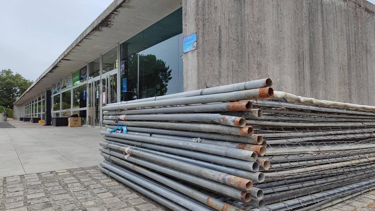 Arranca la obra del pabellón de Beluso y la empresa confía en cumplir los plazos
