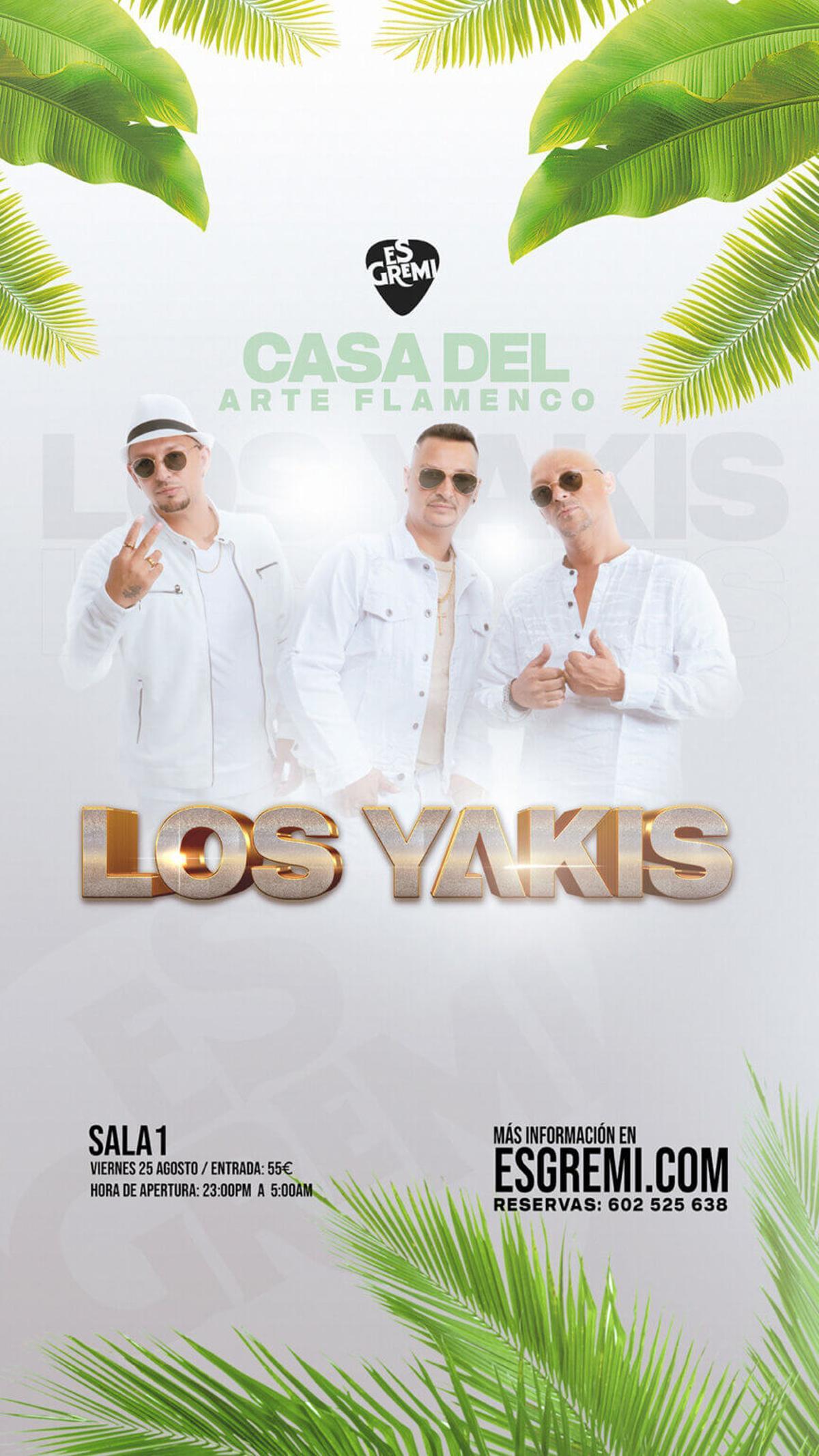 Los Yakis traen a Palma su fusión de salsa, músicas cubanas y flamenco