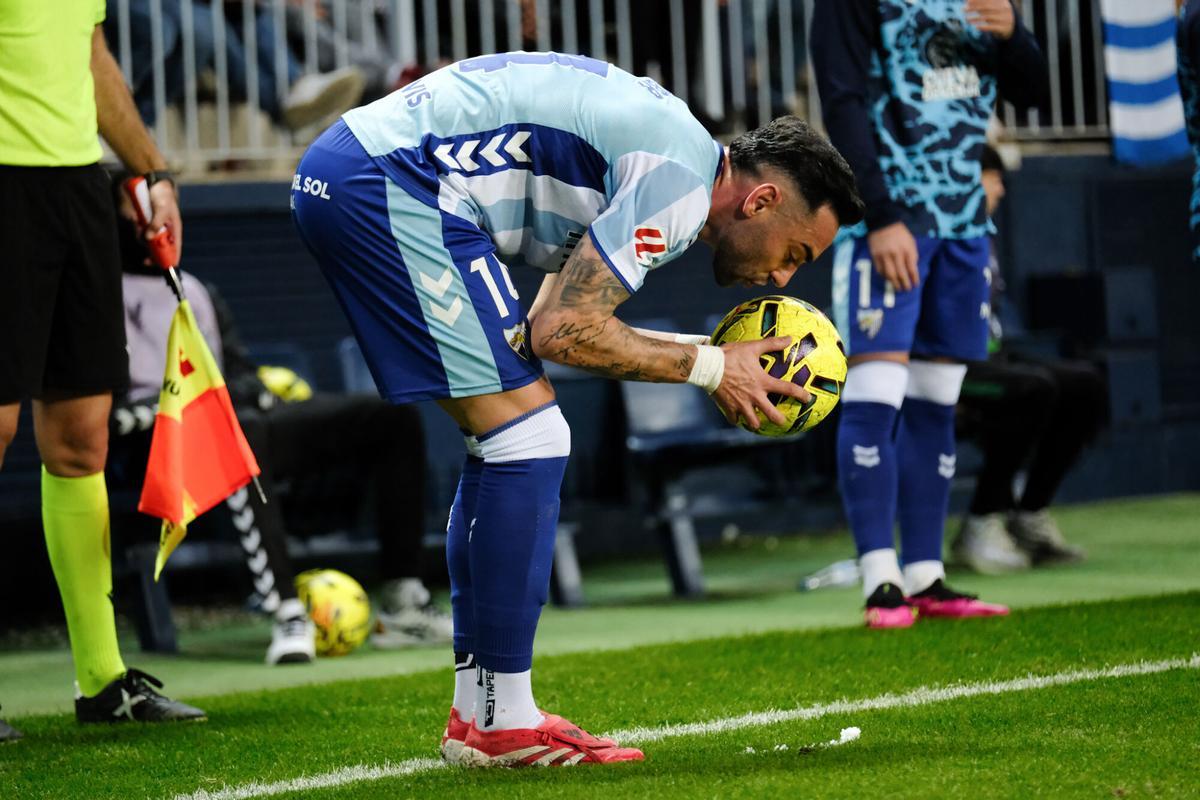 El Málaga CF es el equipo que peor centra de Segunda División