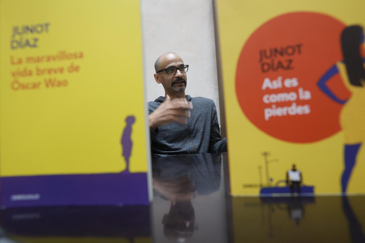 Junot Díaz: "Soy escritor por las lecturas que he hecho"