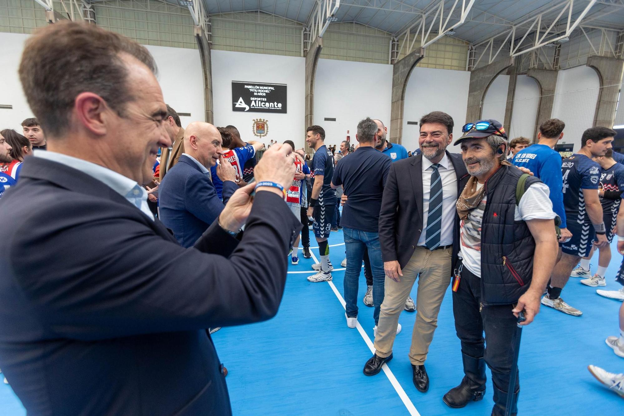 Reinauguración del pabellón Pitiu Rochel de Alicante