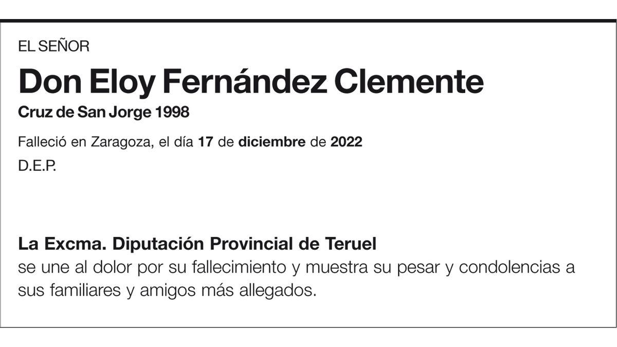 Eloy Fernández Clemente
