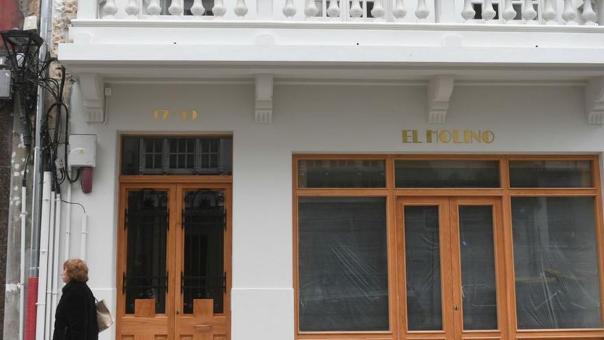 La reforma de un edificio de Santa Catalina acaba con un guiño al mítico El Molino