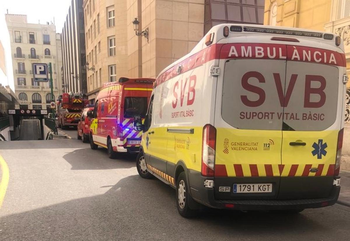 Incendio Valencia Hoy: Siniestro en pleno centro de la ciudad