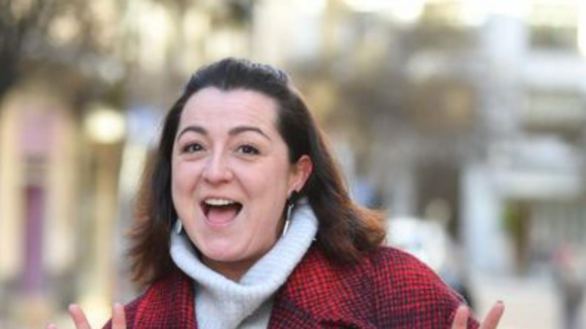 La actriz y presentadora Lucía Veiga se une a las Valedoras da Empanada ...