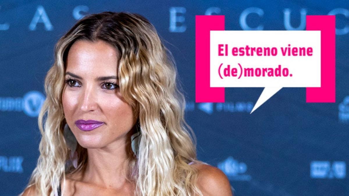 Ana Fernández se pone morada con un vestido (barato) de Zara - Cuore
