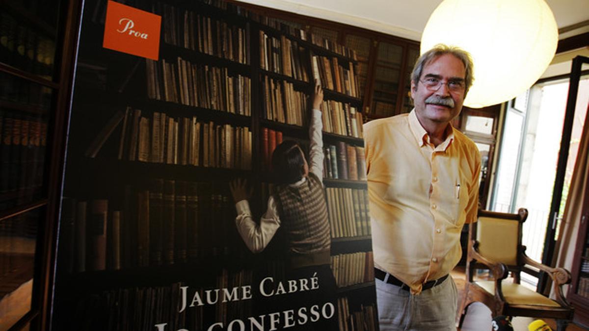 Jaume Cabré logra el Serra d'Or por la novela 'Jo confesso'