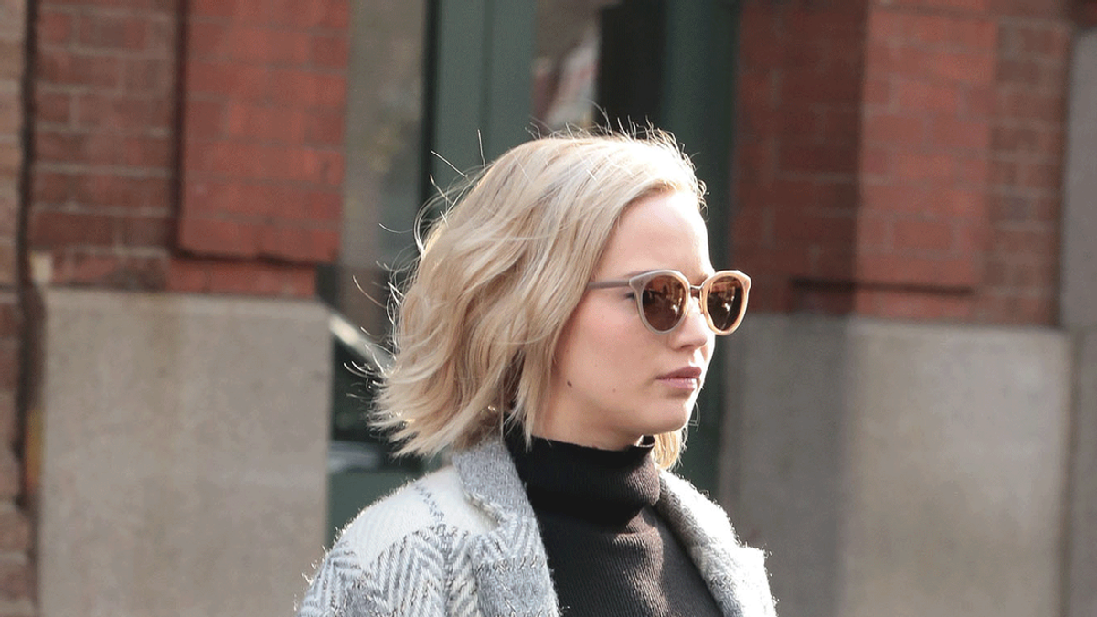 Total look de Jennifer Lawrence con prendas de Zara - Woman