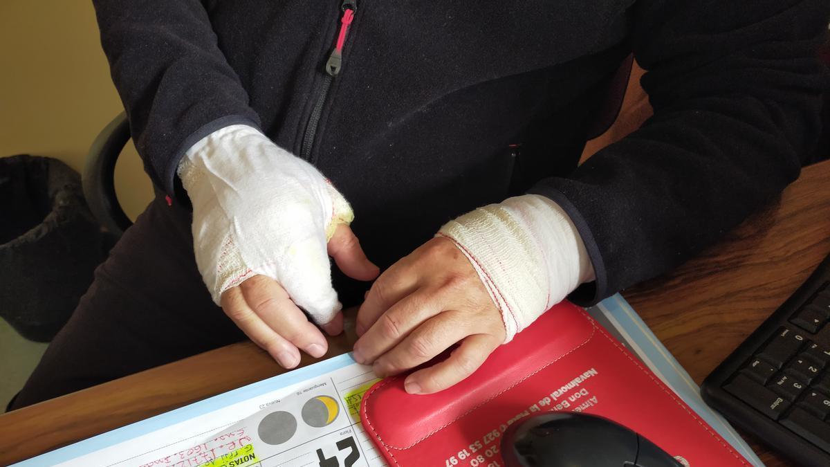 Incendio en un bar de Plasencia: "Del calor, creíamos que estábamos ...