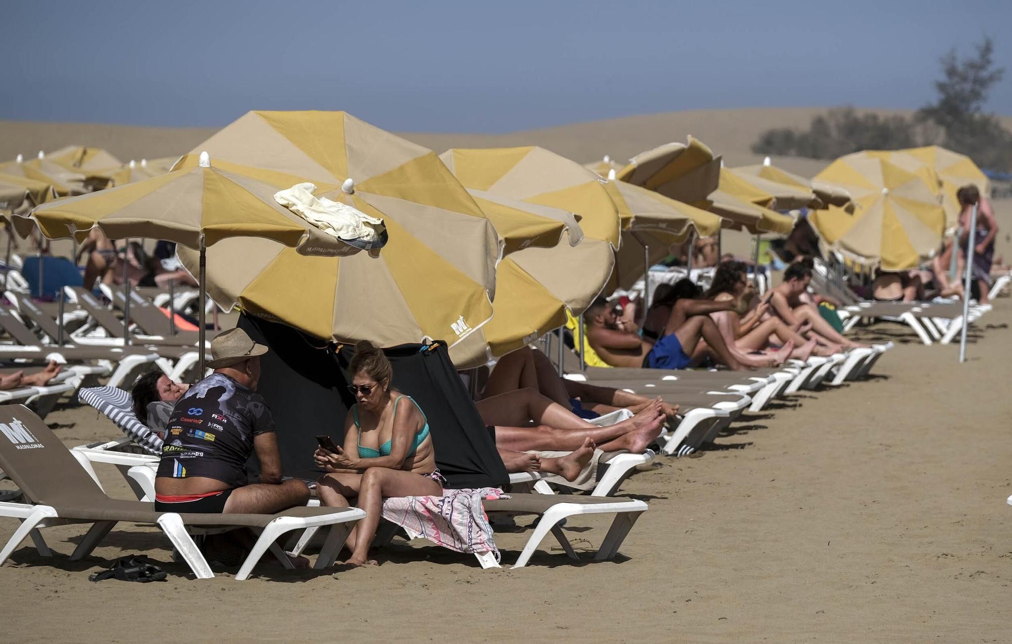 FOTOS: El tiempo en Meloneras y Maspalomas (15/08/2023)