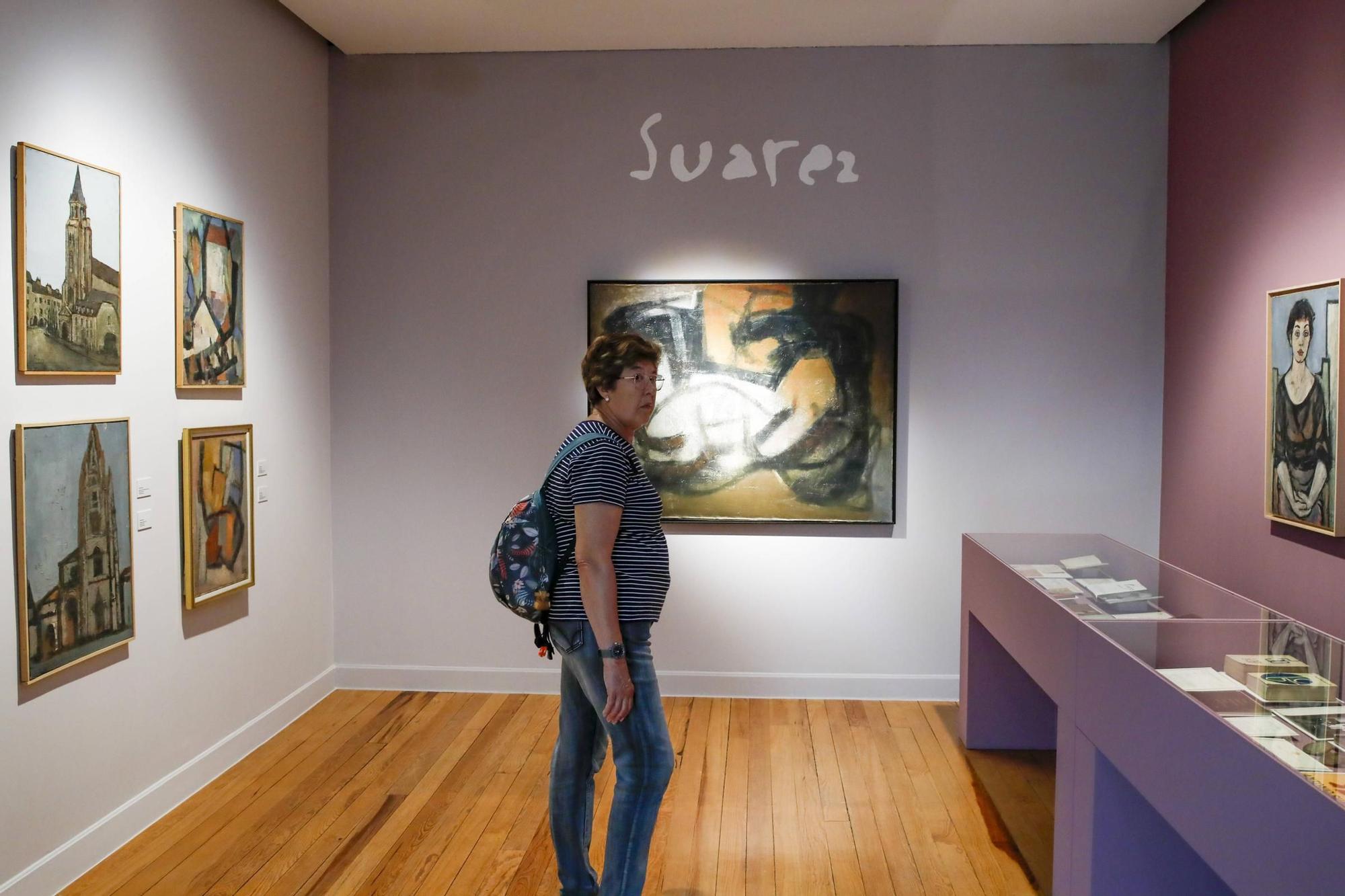 La exposición "Cuando la mirada se vuelve pensamiento. Antonio Suárez", en imágenes