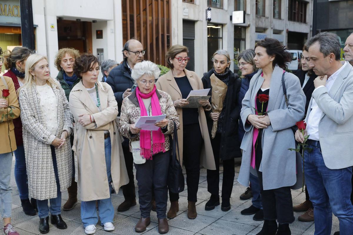 El homenaje a la víctima del nazismo Isidro Álvarez, en imágenes