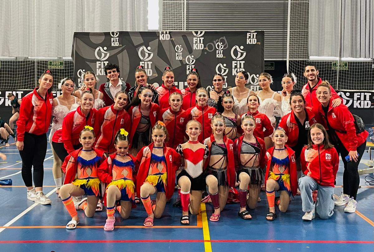 El Fit Kid Navàs obté set podis al Campionat d'Espanya