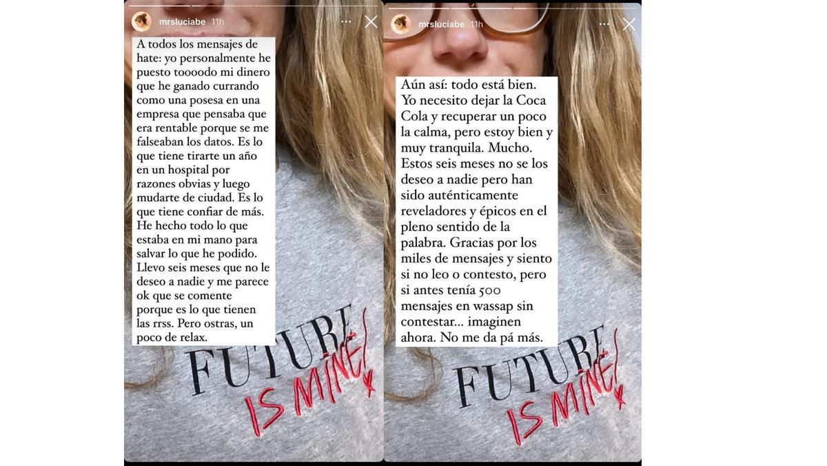 LUCÍA BE ESTAFA | Acusan de estafa a Lucía Be tras anunciar el cierre ...