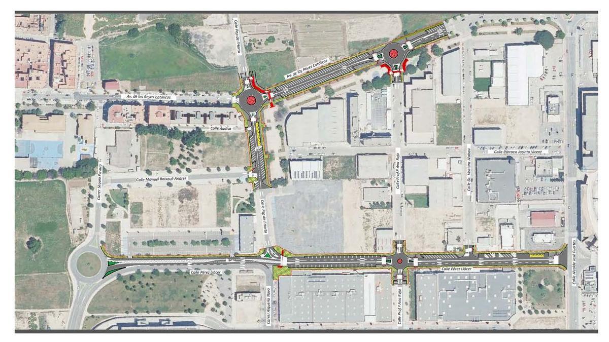 Ikea Alfafar: Adjudican las obras de mejora de tráfico en la zona comercial