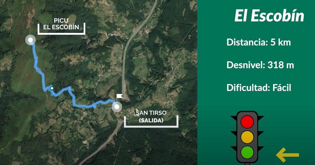 Ruta al pico Escobín: descubre Oviedo desde su cima