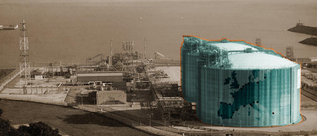 La regasificadora ultima su puesta en marcha, aunque solo como almacén