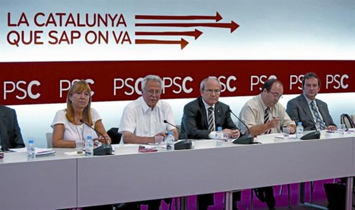 Hereu se vindica ante el PSC sin lograr la garantía de que repetirá
