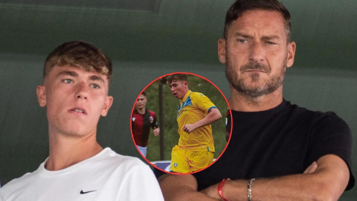 El hijo de Totti se retira del fútbol a los 19 años por la presión ...