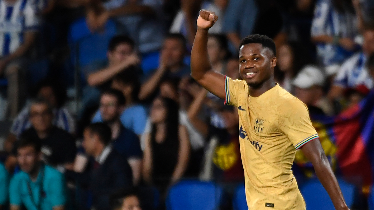 FC Barcelona | Ansu Fati, como si fuera un debutante