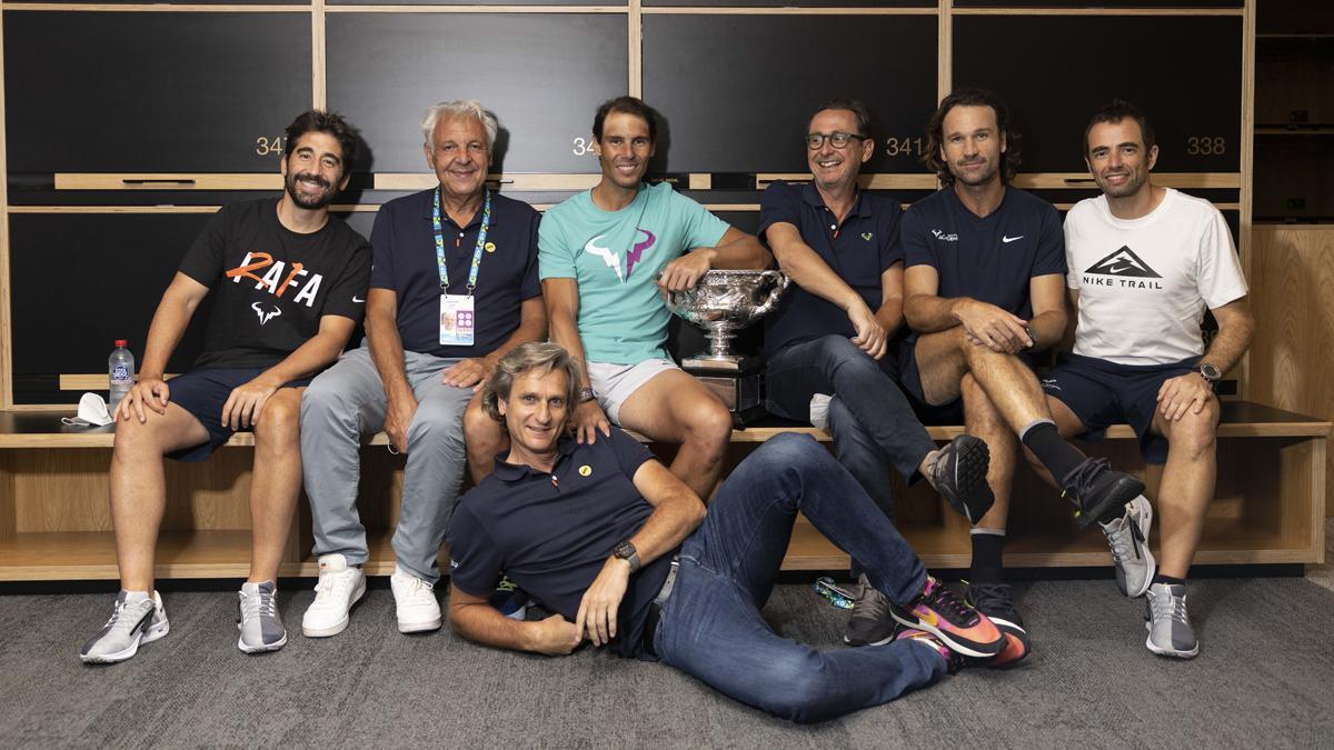 El viacrucis de Nadal: de entrenar con muletas a abrazar su 21º Grand ...