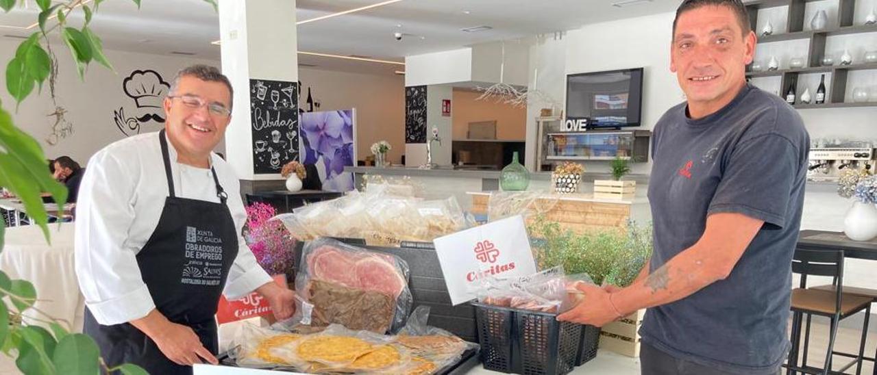 Menús para Cáritas de manos de futuros profesionales de la cocina