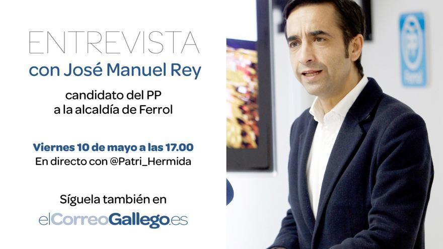 Entrevista con José Manuel Rey, candidato a la alcaldía de Ferrol