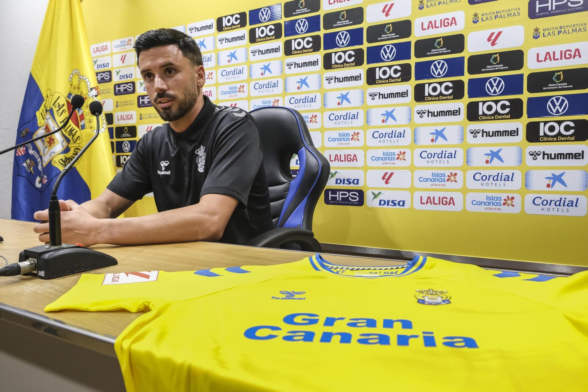 FOTOS: Javi Muñoz, nuevo jugador de la UD Las Palmas