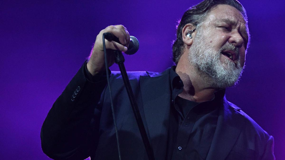 Russel Crowe abre con una actuación musical el festival de Karlovy Vary