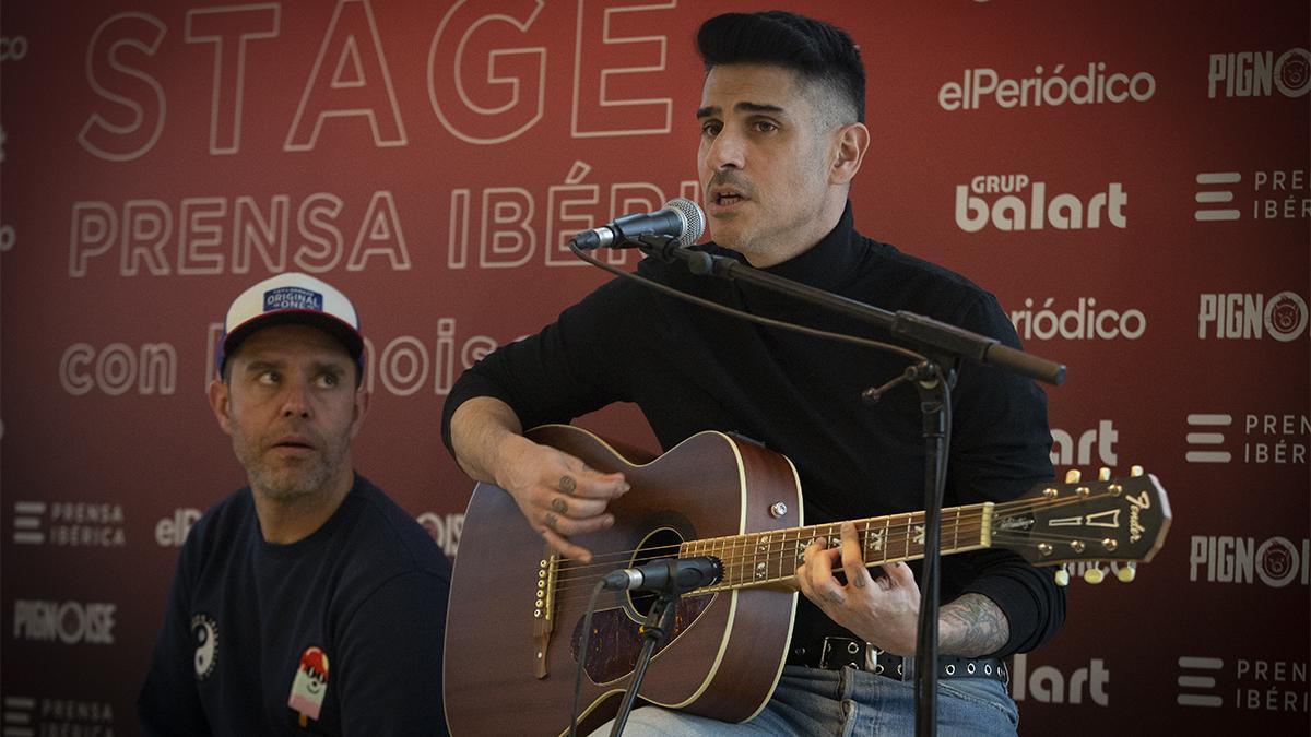 Pignoise visita El Periódico