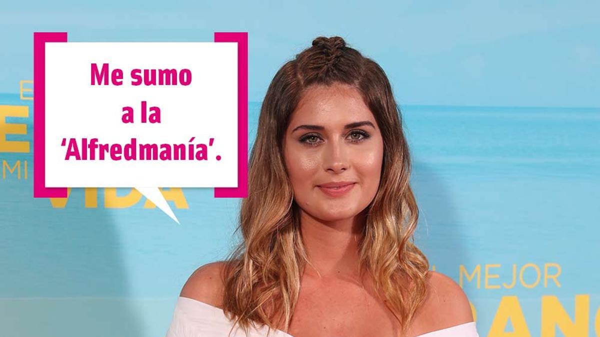 Ojito que Nerea Camacho es fan de Alfred - Cuore