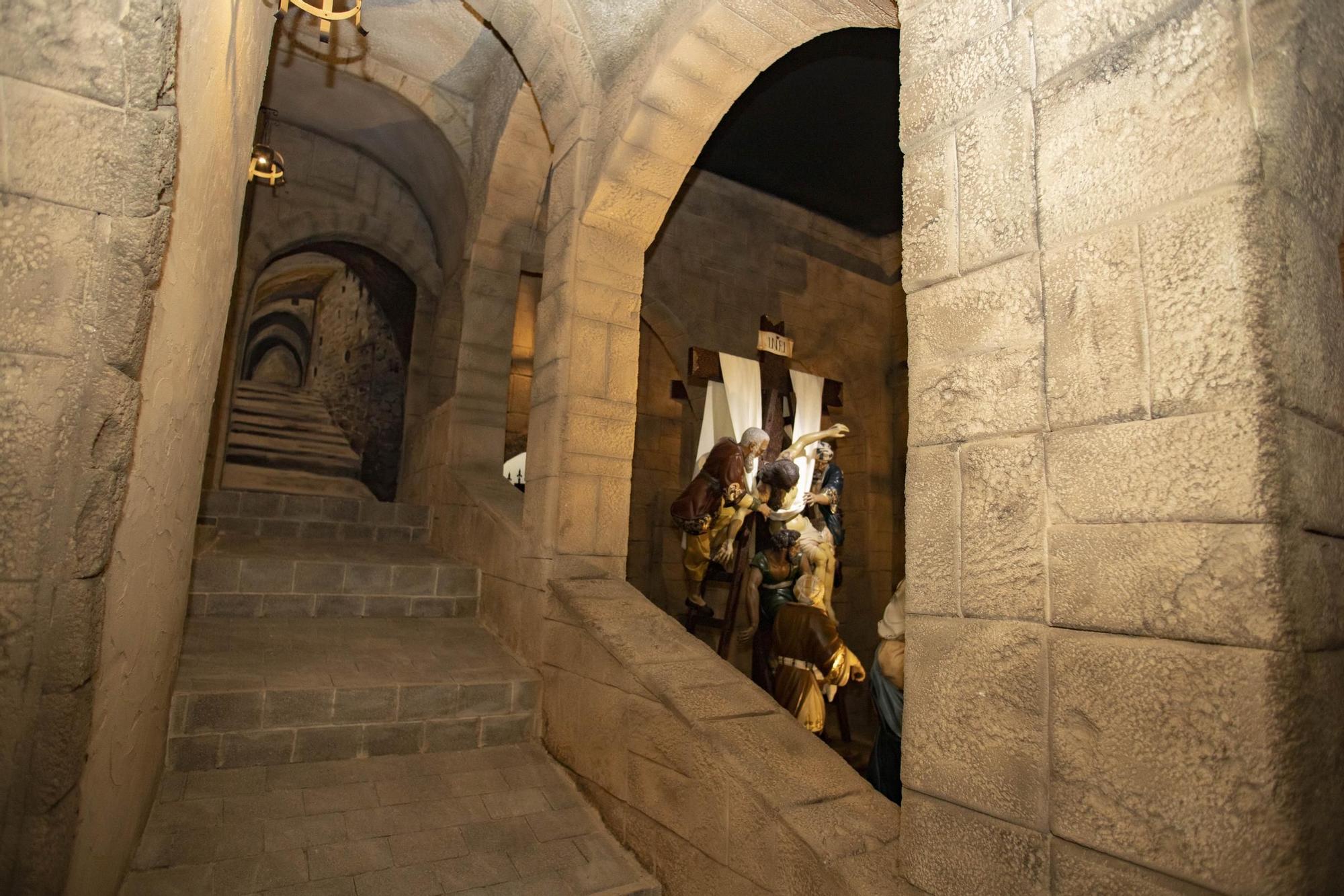 La otra Semana Santa: las imágenes más impactantes de los doseles de Alzira