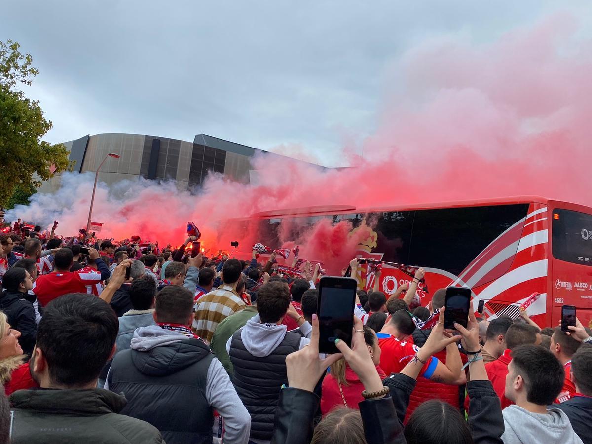 DERBI SPORTING OVIEDO | EN DIRECTO: El derbi asturiano ya se vive en ...