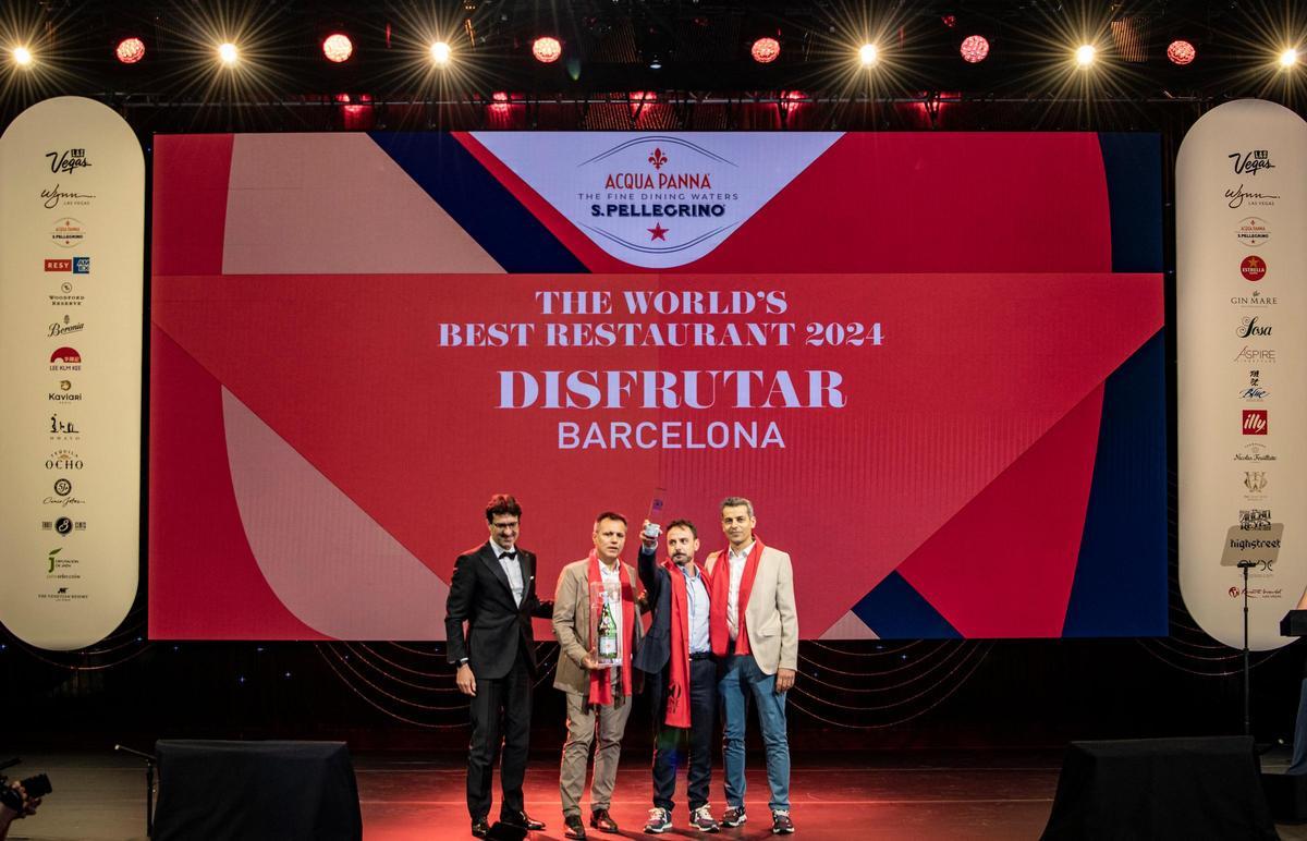 ‘Disfrutar' de Barcelona, elegido mejor restaurante del mundo, según The World's 50 Best Restaurants