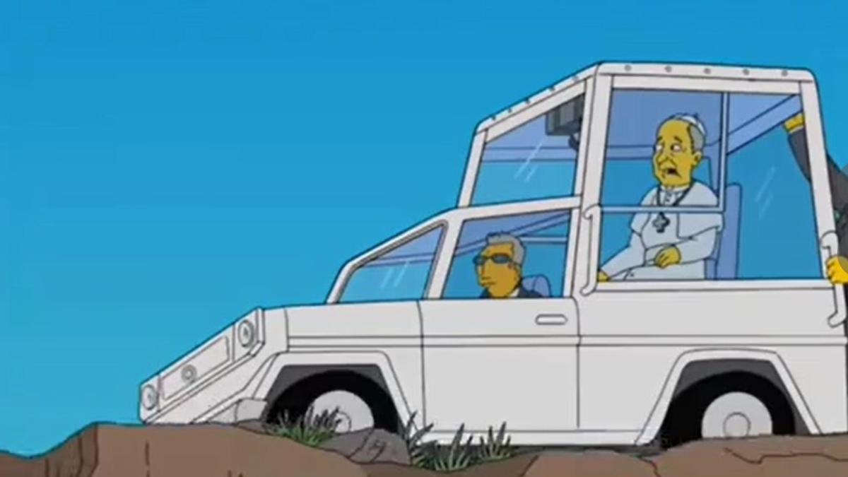 SIMPSON PAPA | ¿Los Simpsons predijeron la muerte del papa Francisco?