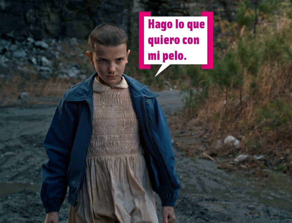 El rapado de Once de 'Stranger Things' no le molaba ni un pelo a su ...