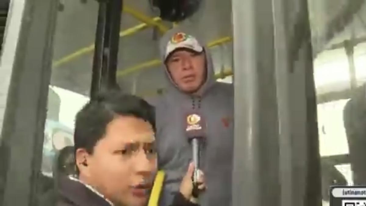 Un reportero vive la situación más surrealista de su vida: se queda ...