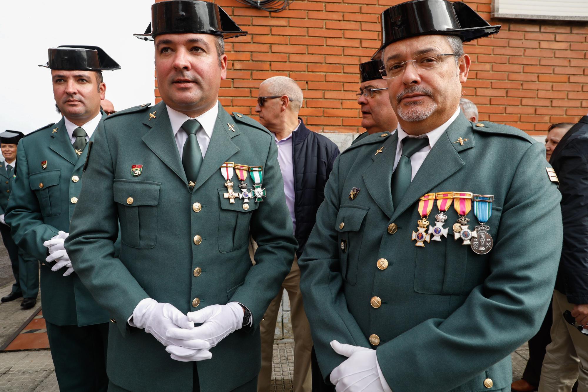 La Guardia Civil de Avilés recupera los festejos del Pilar