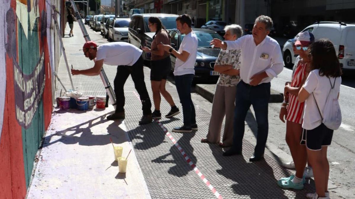 Un mural para defender la diversidad, la inclusión y el antirracismo ...