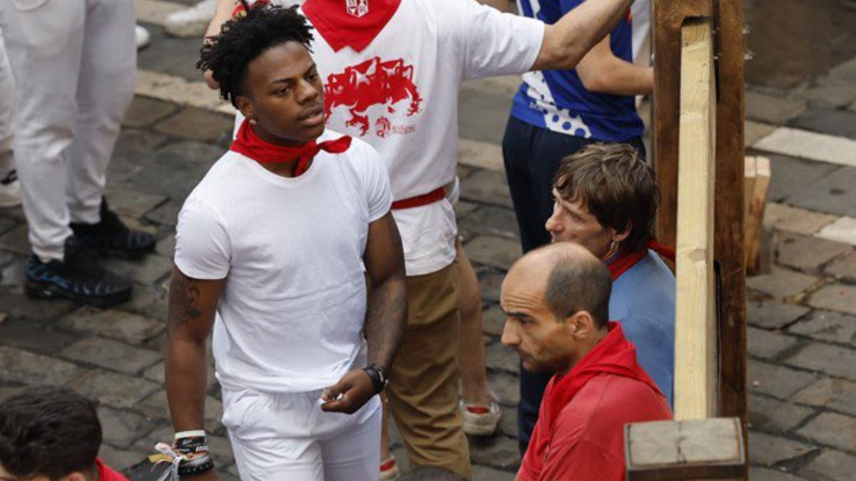 Sanfermines: Cazan al influencer Speed en el encierro y pasa esto...