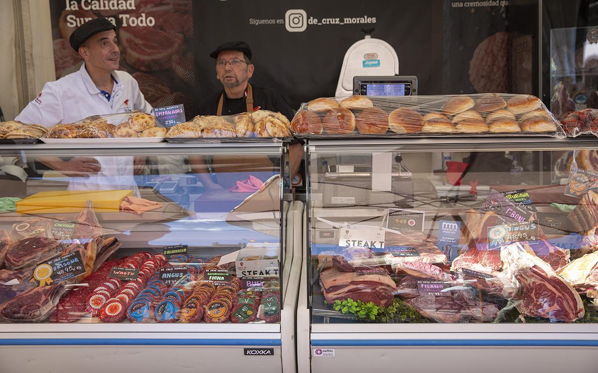 'Mercat de Mercats' degustación de comida en la plaza Catalunya