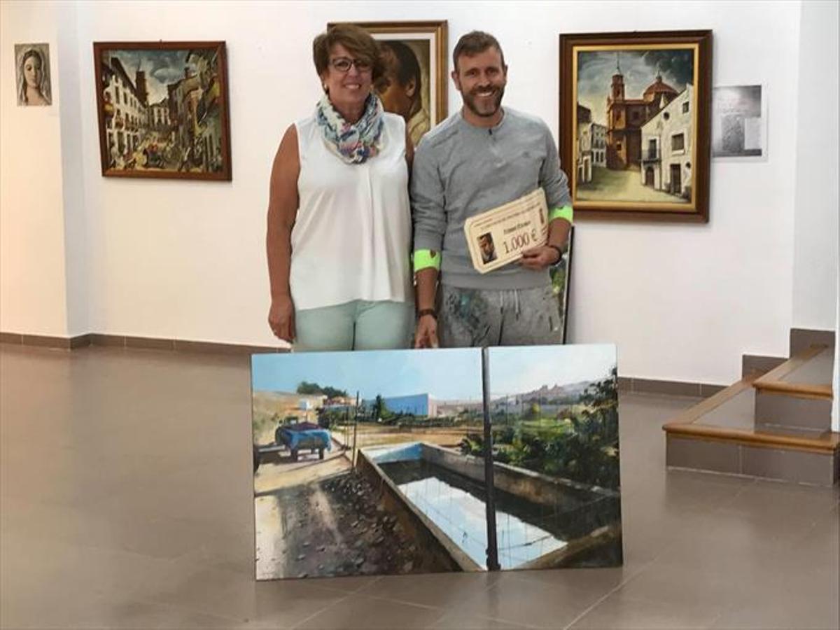 Albert Sesma gana el concurso de pintura Marín Bosqued