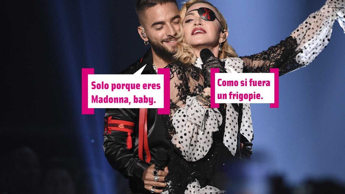 Maluma está para chuparse los dedos... ¡De los pies! (Y Madonna lo ...