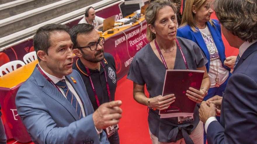 Belisa González pasa del baloncesto a la lucha olímpica