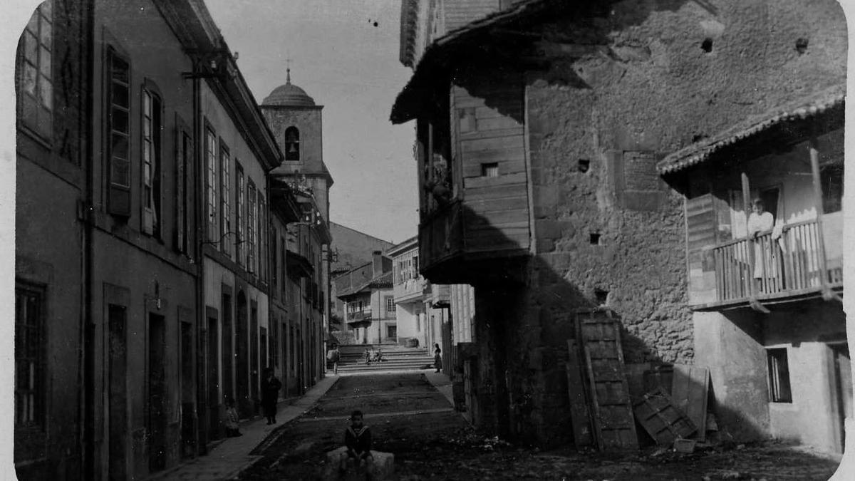 Cuando la iglesia polesa tuvo torres "redondas" y un pórtico exterior ...