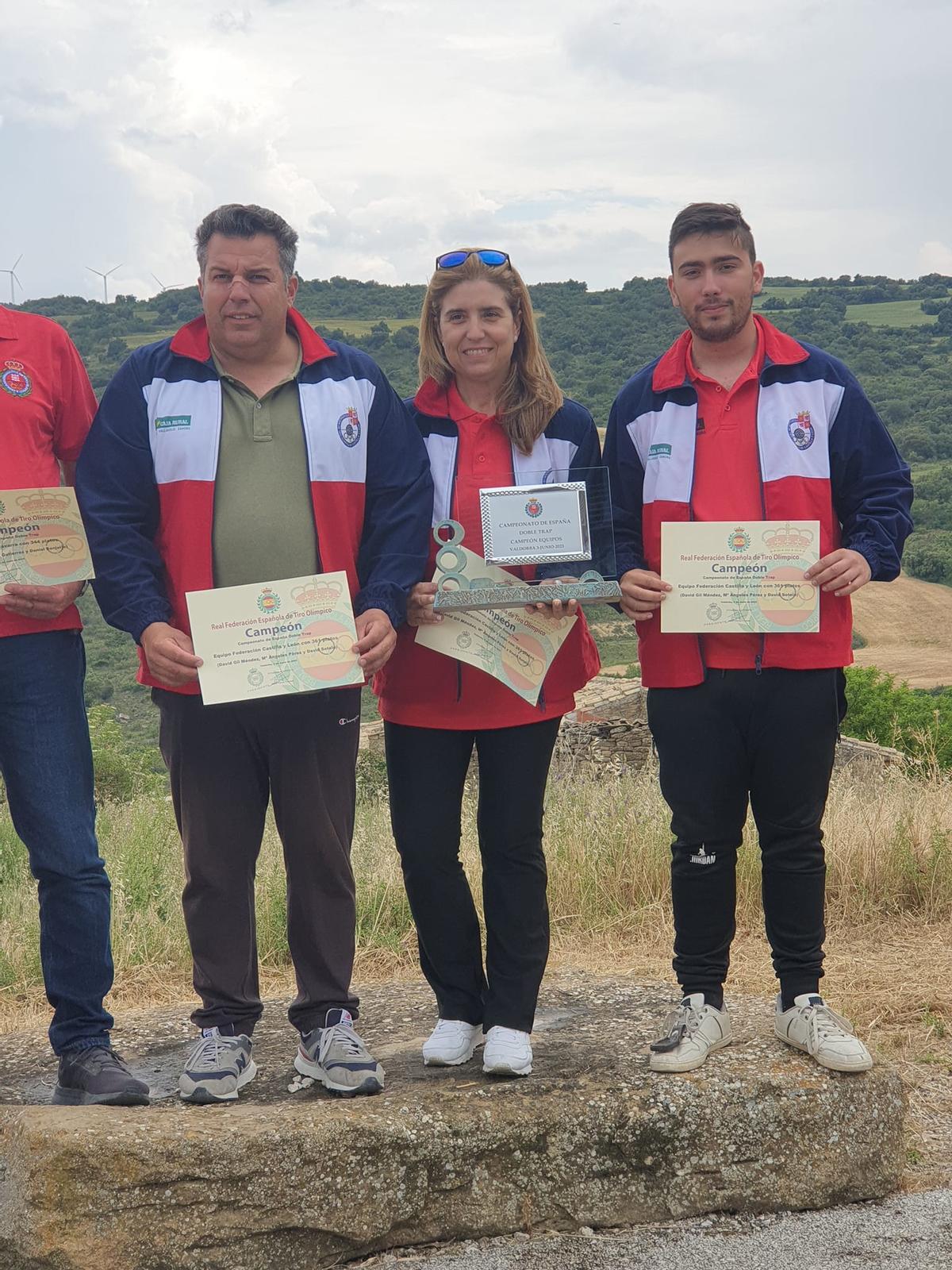 David Sotelo, campeón de España de Doble Trapp con Castilla y León - La ...
